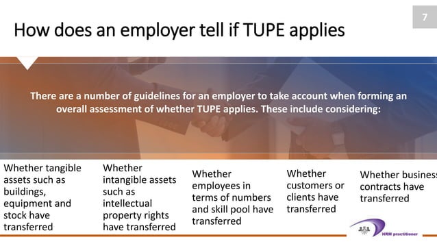 Quick Guide to TUPE Transfer Workshop | PPTX | Business | Business and ...