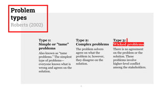 Tackling wicked problems: A social policy planning framework for ...