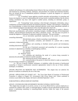 Tx Admin Code LPC | DOC