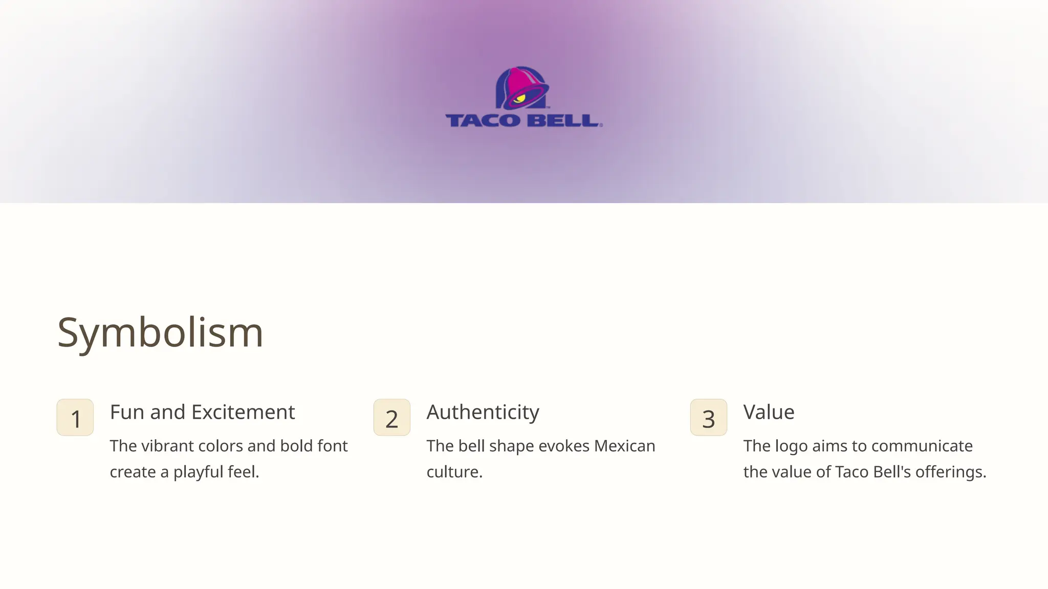 Taco-Bell-A-Fast-Food-Icon. New recreated logo | PPT