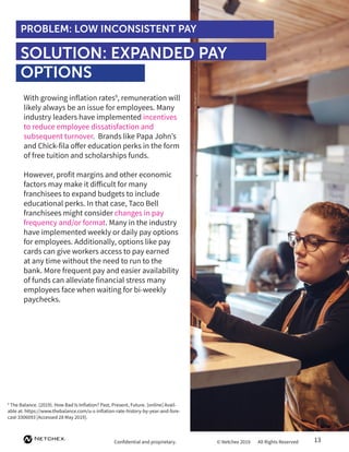 Taco bell employee dissatisfaction and retention analysis report | PDF