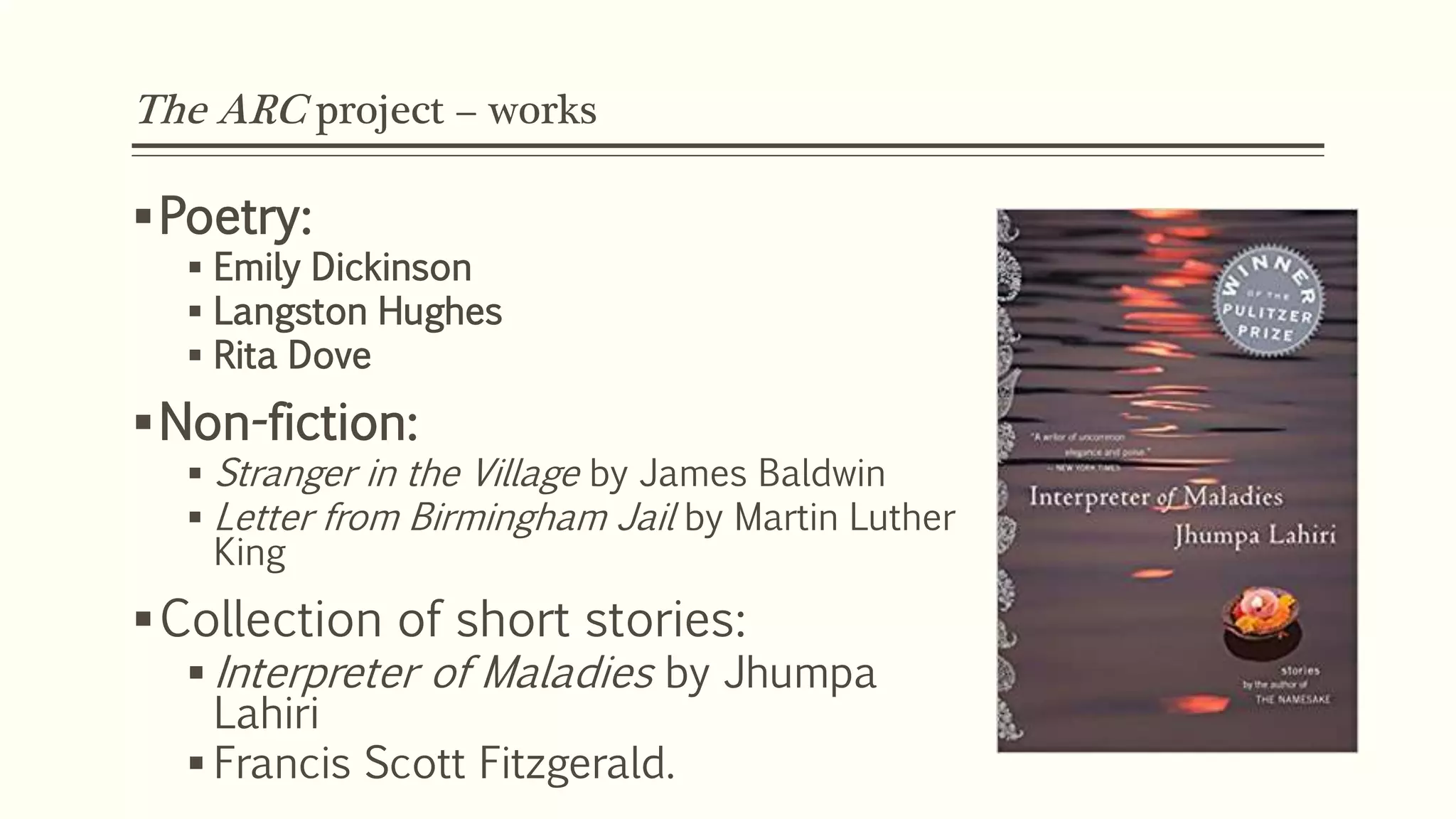 Tacoma-Nantes Literary connections | PPT