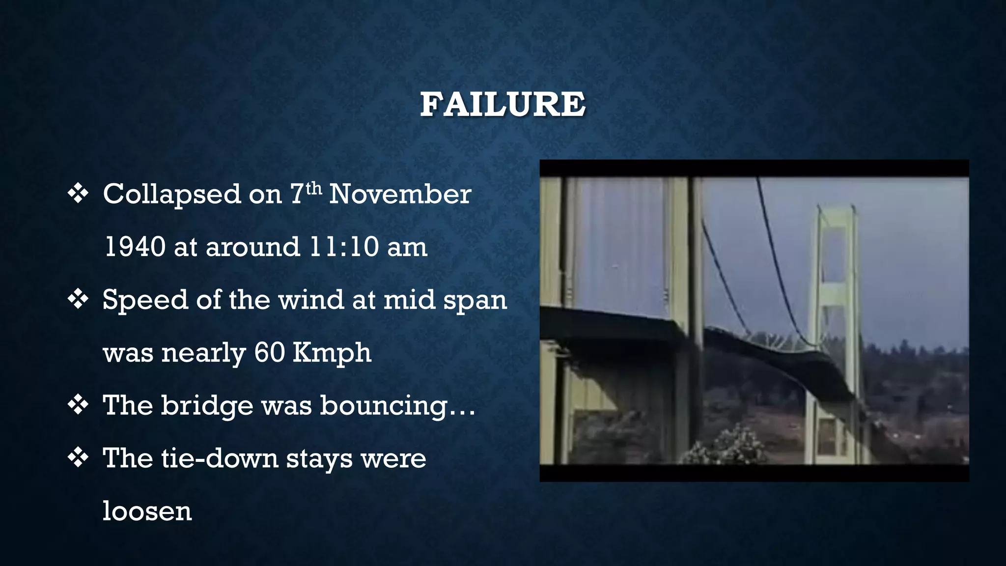 Tacoma narrows bridge collapse | PDF