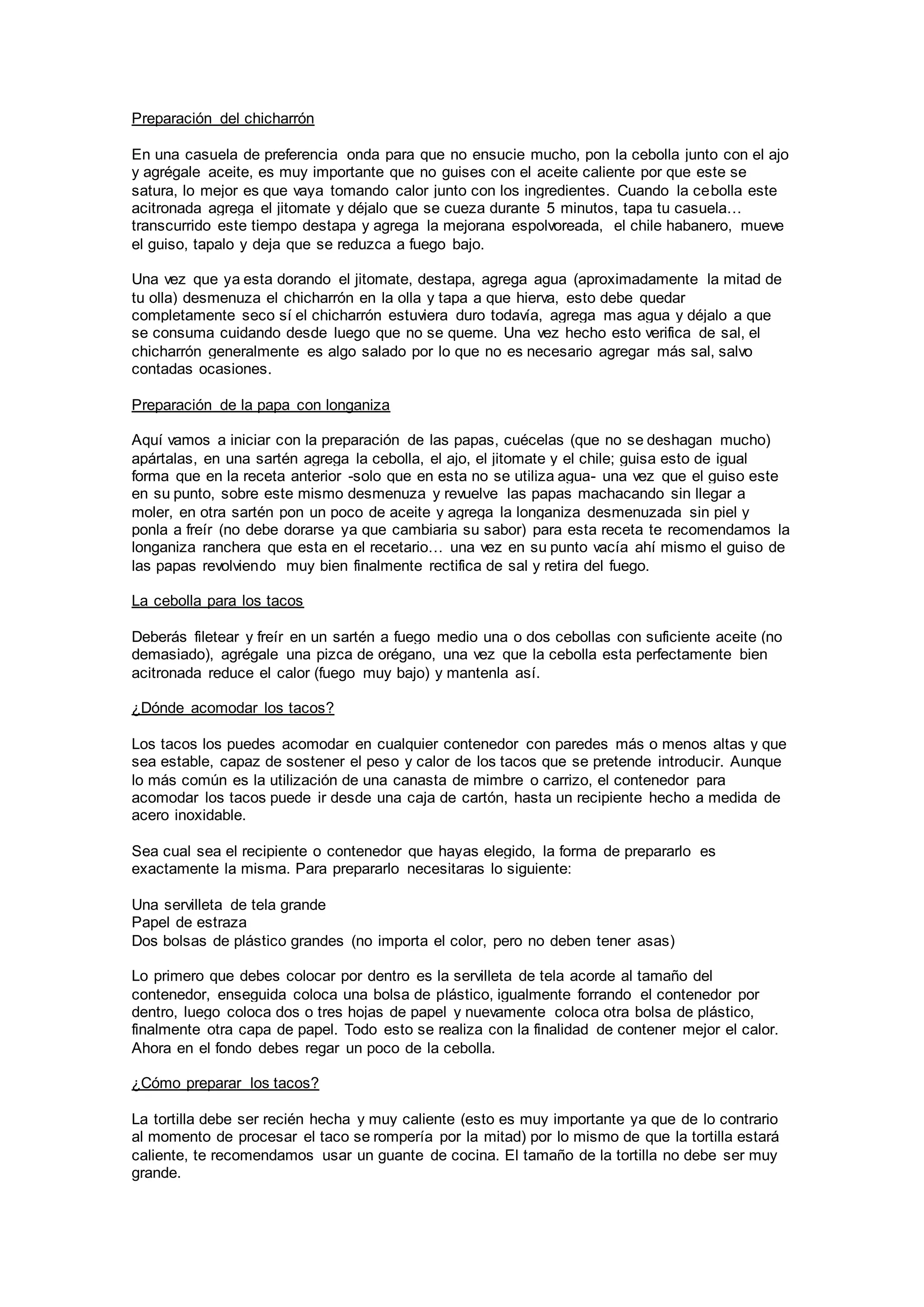 Tacos De Canasta Pdf