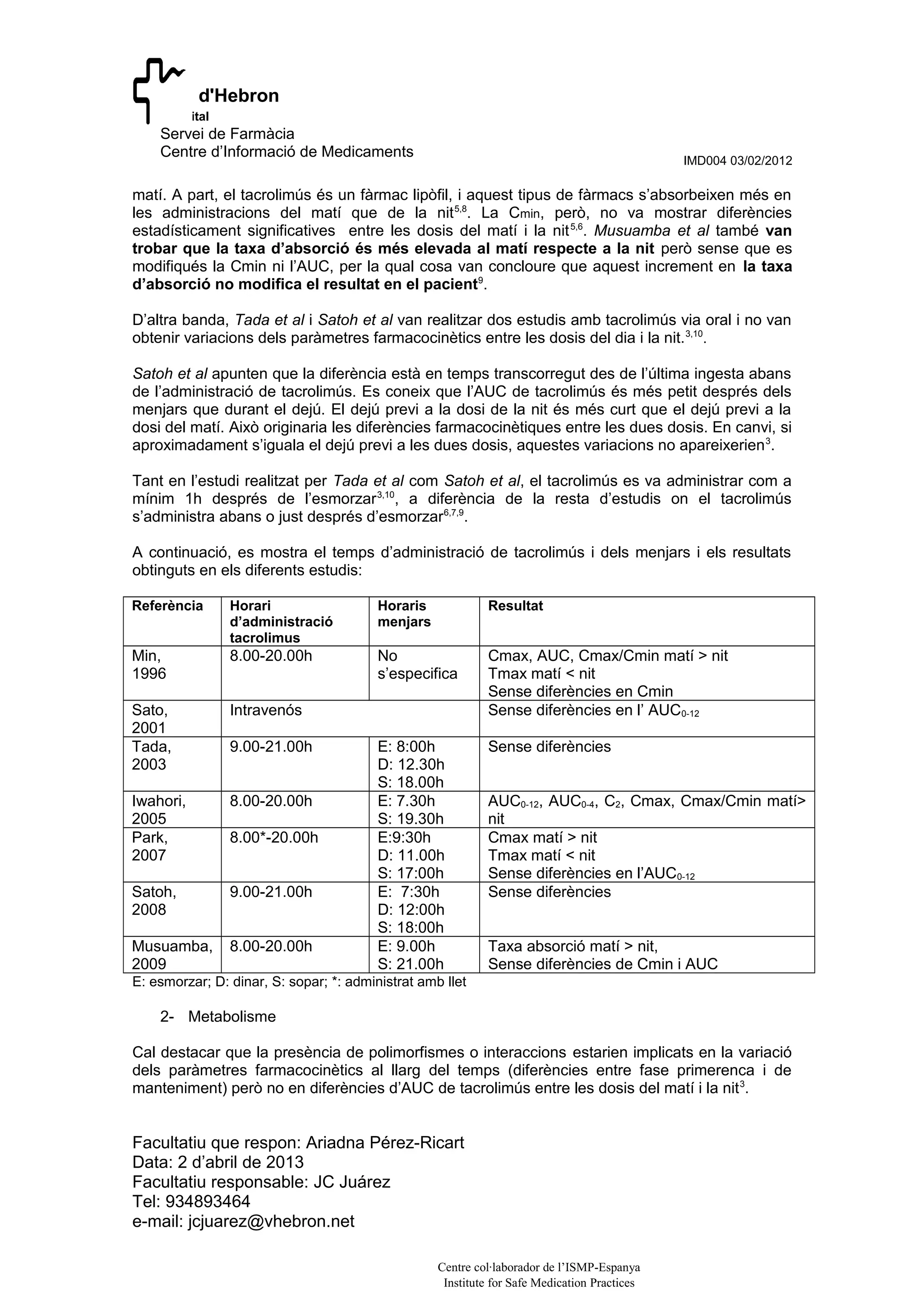 Tacro bloc def | PDF