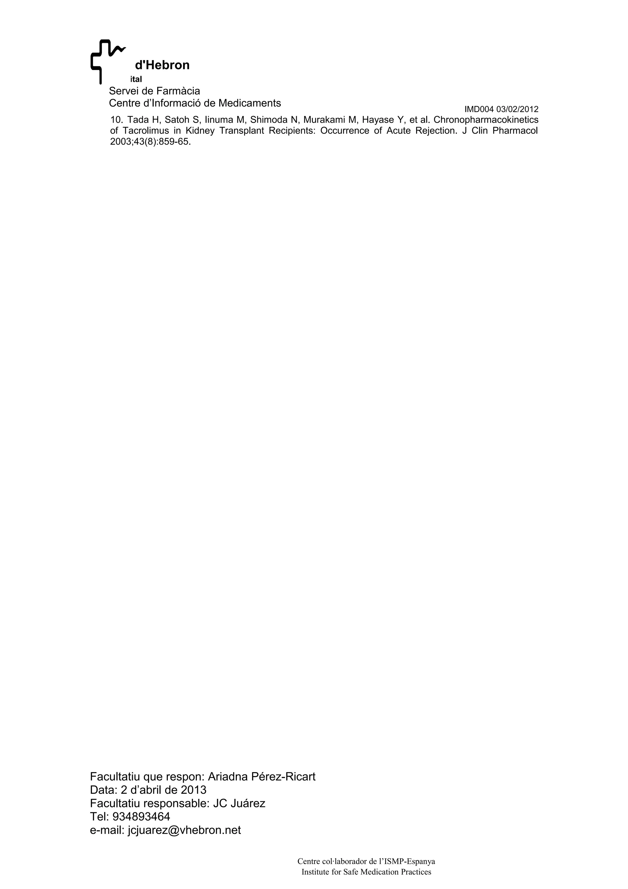 Tacro bloc def | PDF