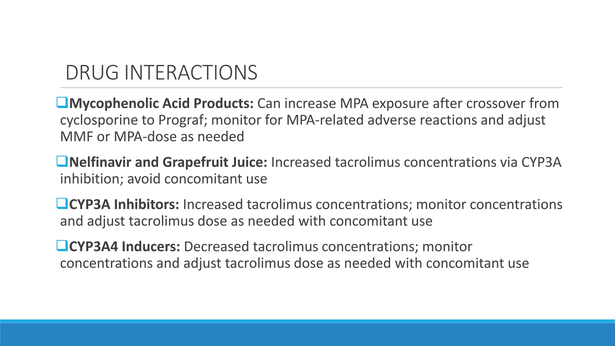 Tacrolimus | PPTX