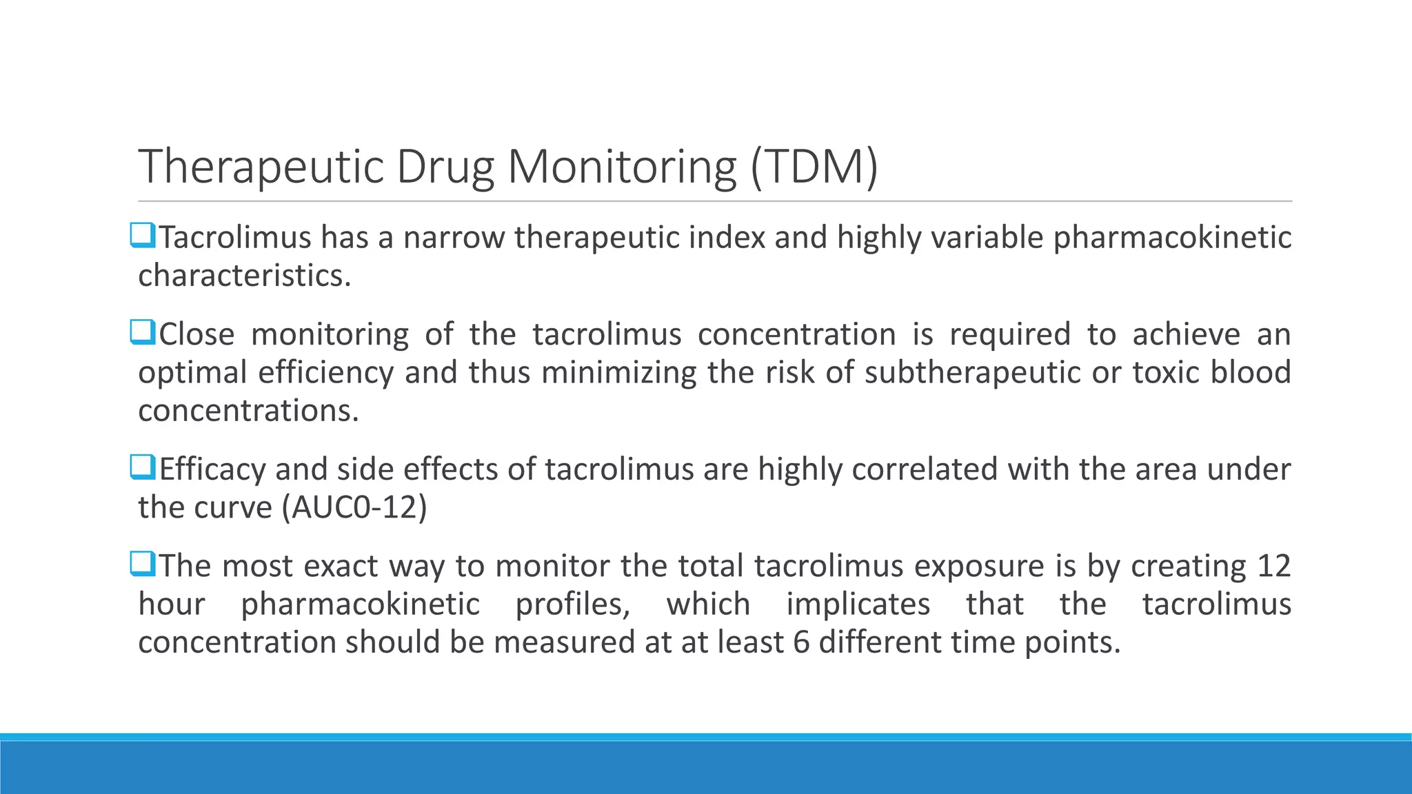 Tacrolimus | PPTX