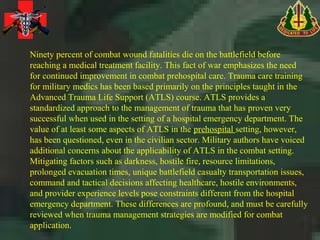 Tactical combat-casualty | PPT
