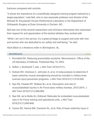 Tactical athletes: maximizing their ability to protect and serve | PDF