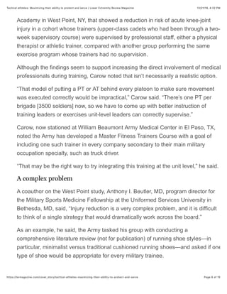 Tactical athletes: maximizing their ability to protect and serve | PDF