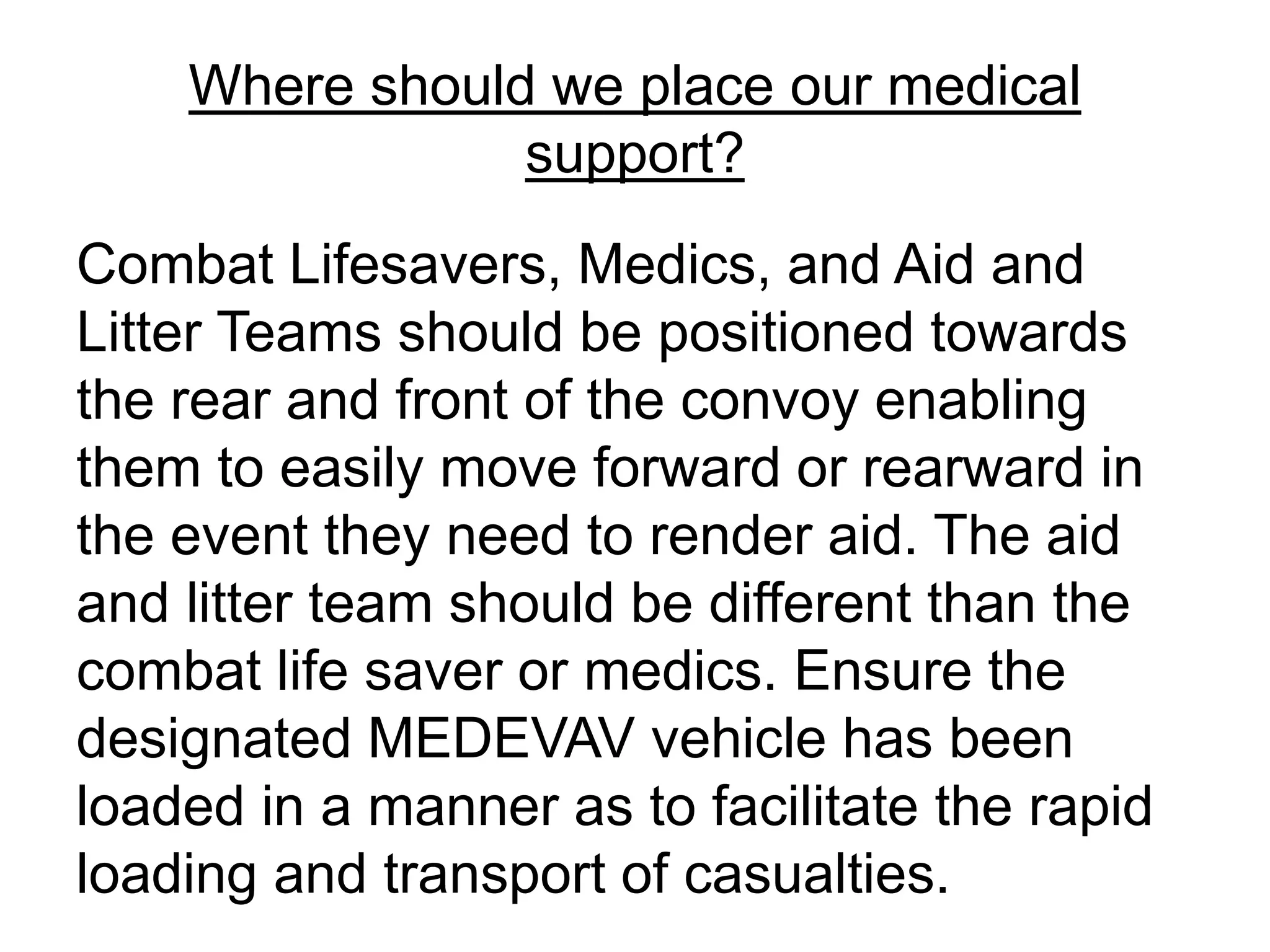 Tactical Convoy Operations | PPT