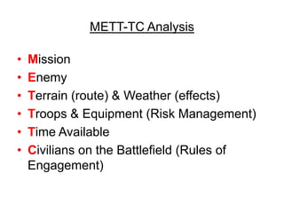 Tactical Convoy Operations | PPT