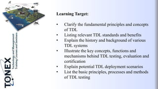 Fundamentals of Tactical Data Links (TDL) Testing | PPTX