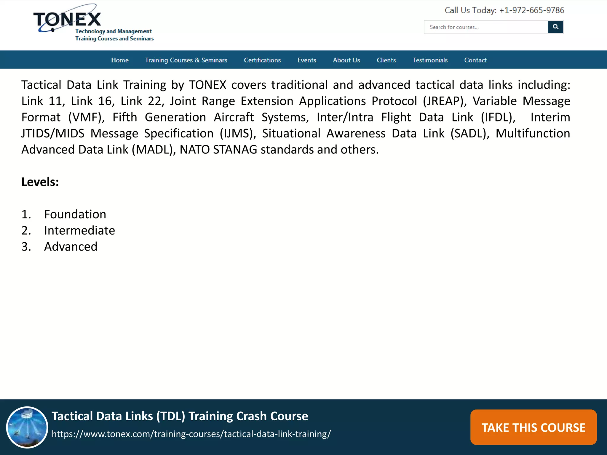 Tactical Data Link (TDL) Training Crash Course | PPTX