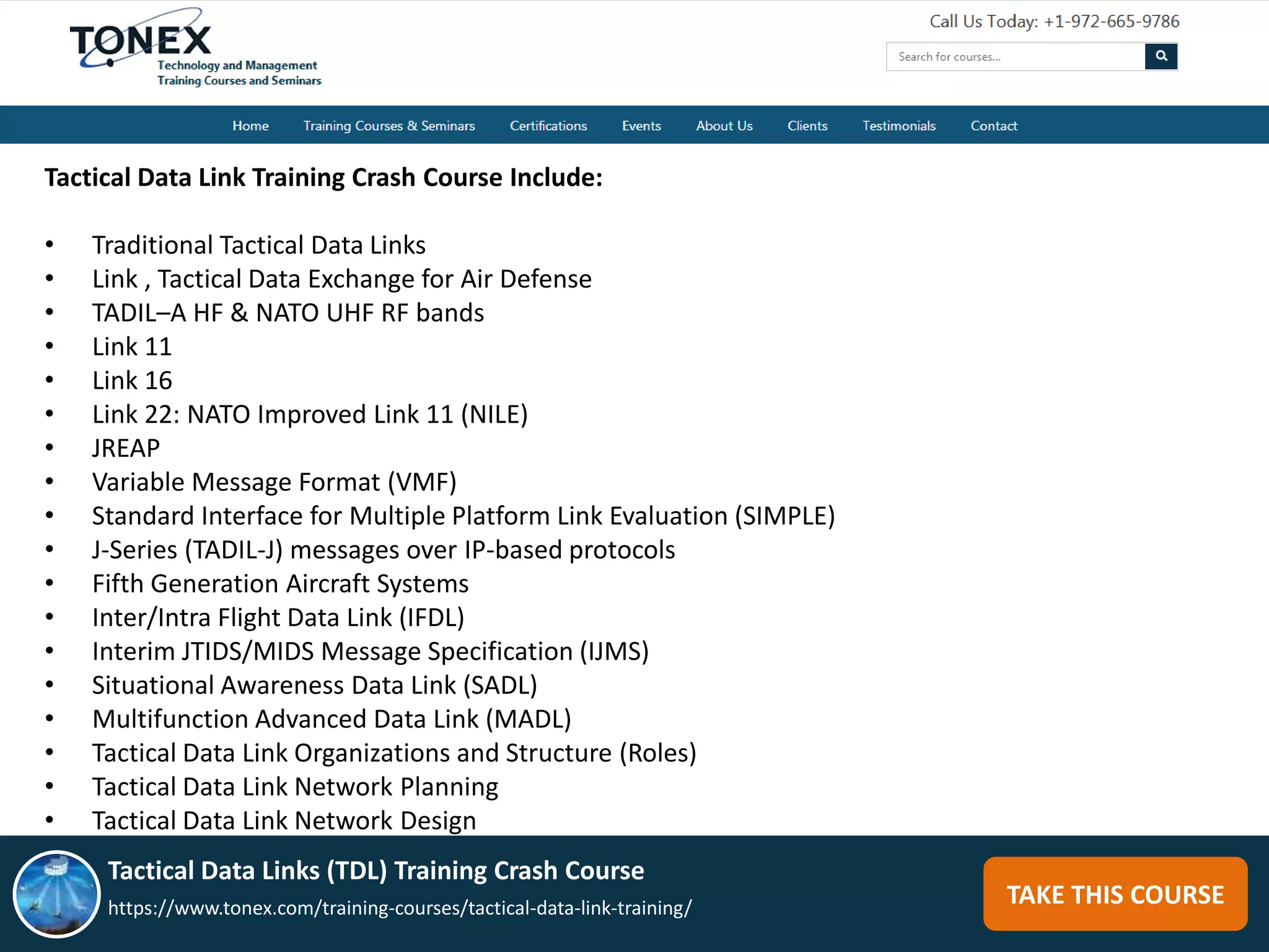 Tactical Data Link (TDL) Training Crash Course | PPTX