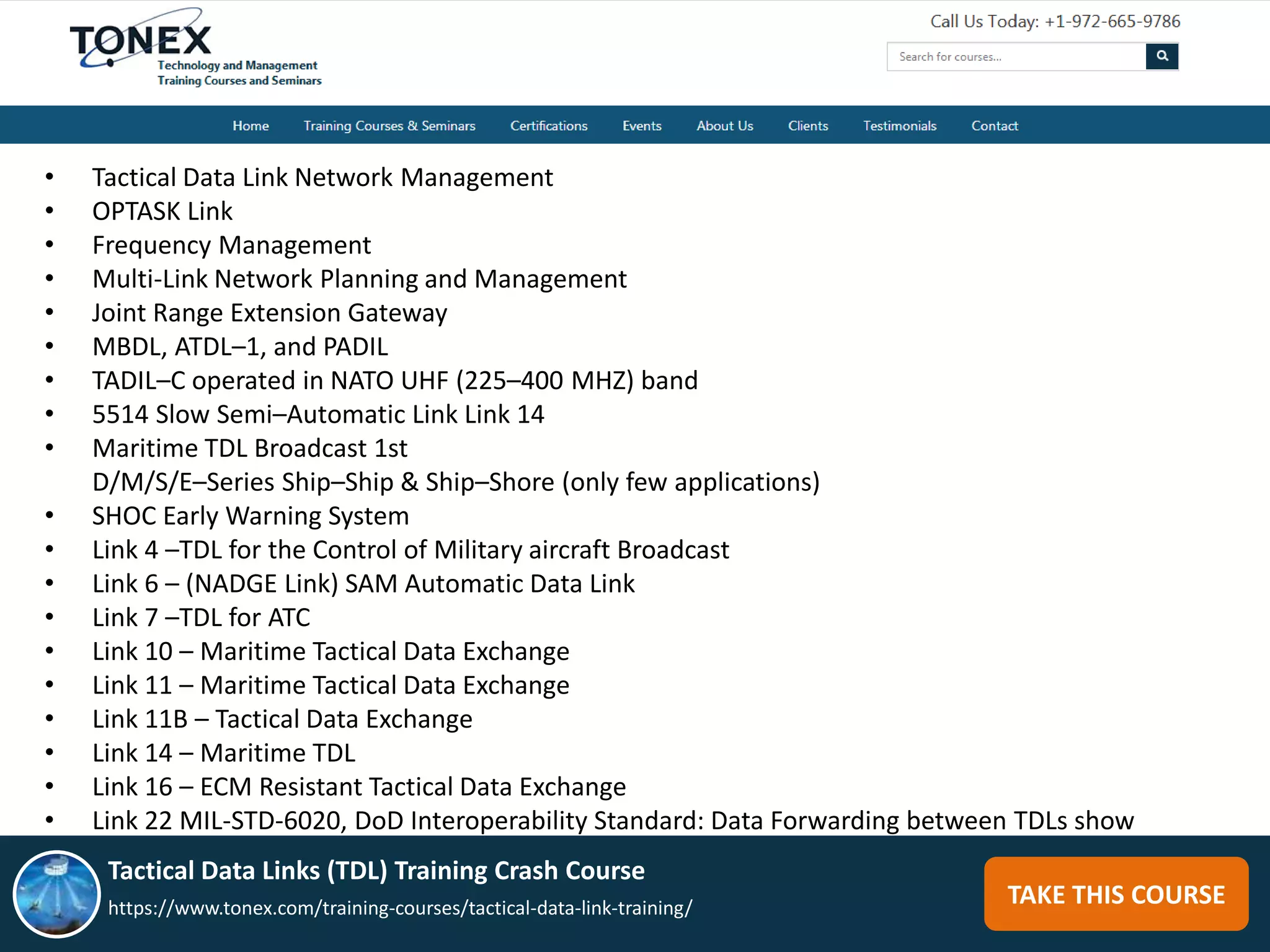Tactical Data Link (TDL) Training Crash Course | PPTX