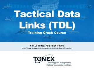 Tactical Data Link (TDL) Training Crash Course | PPTX