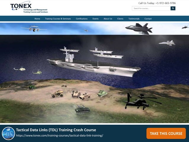 Tactical Data Link (TDL) Training Crash Course | PPTX