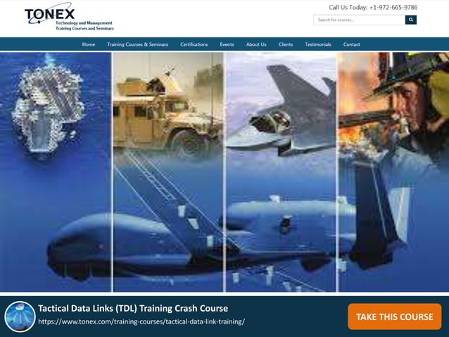 Tactical Data Link (TDL) Training Crash Course | PPTX