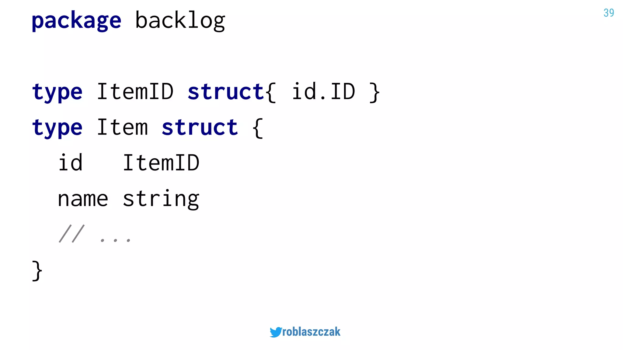 Tactical DDD patterns in Go | PPT