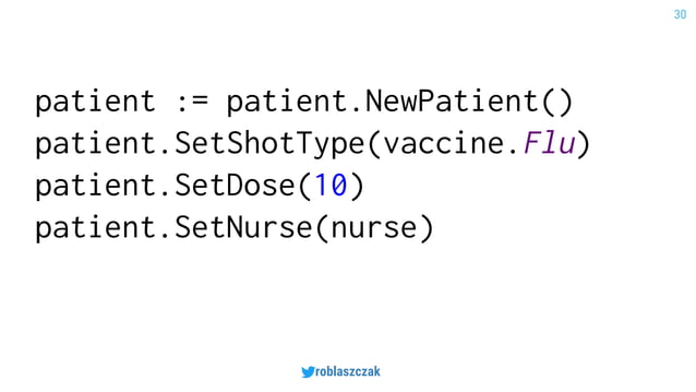 Tactical DDD patterns in Go | PPT
