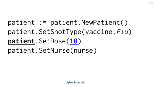 Tactical DDD patterns in Go | PPT