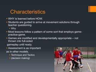 Tactical game model | PPT