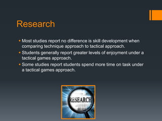 Tactical game model | PPTX