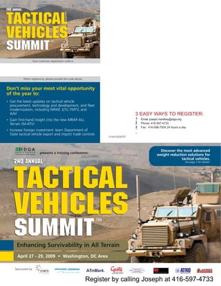 Tactical Ground Vehicles | PDF