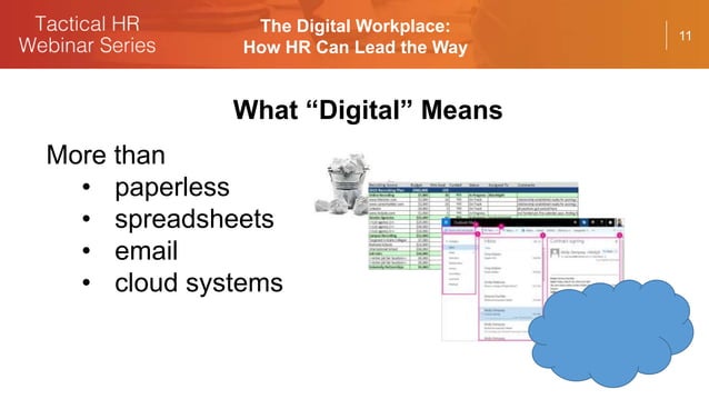 Tactical HR: The Digital Workplace | PPT