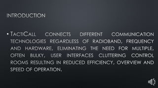 Tacticall oil gas | PPTX
