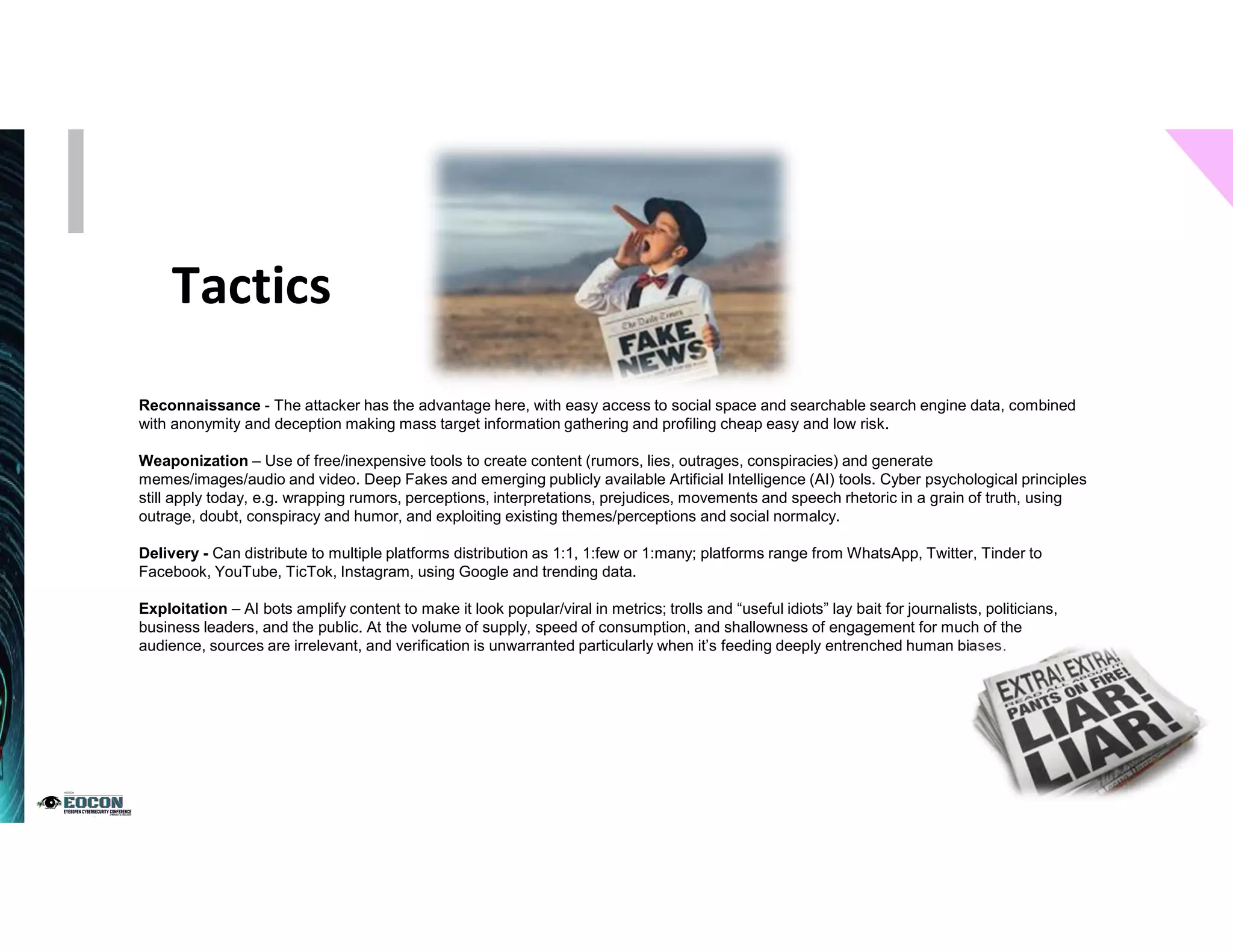 Tactical Misinformation-Disinformation in your Organization | PDF