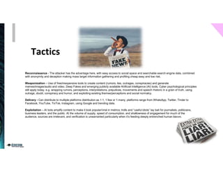 Tactical Misinformation-Disinformation in your Organization | PDF