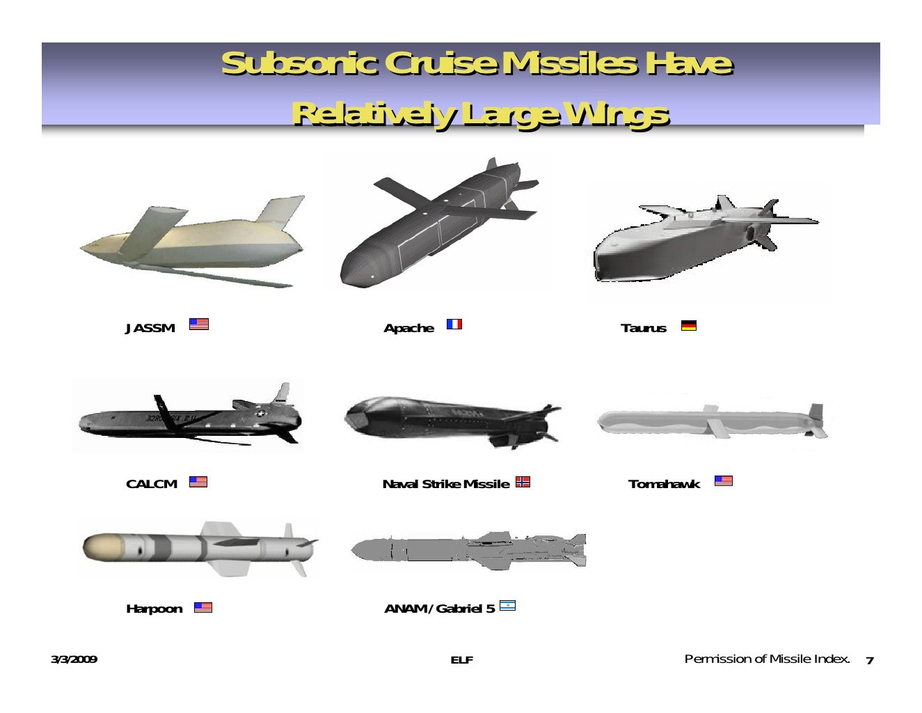 Tactical Missile Design
