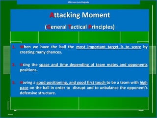 Tactical Training Model Presentation (Juan Delgado) | PPSX