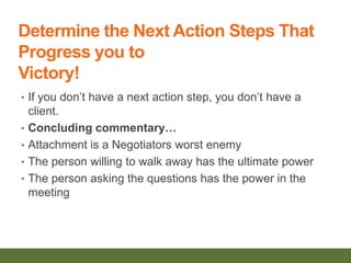 Tactical negotiation nick powerpoint | PPTX