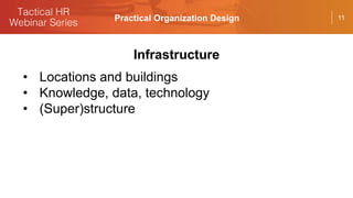 Tactical HR: Practical Improvements in Organization Design | PPT