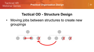 Tactical HR: Practical Improvements in Organization Design | PPT