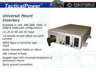 Tactical Power | PPT