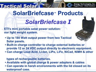 Tactical Solar | PPT