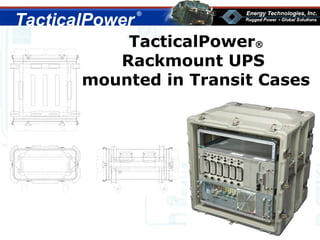 Tactical Rackmount UPS | PPT