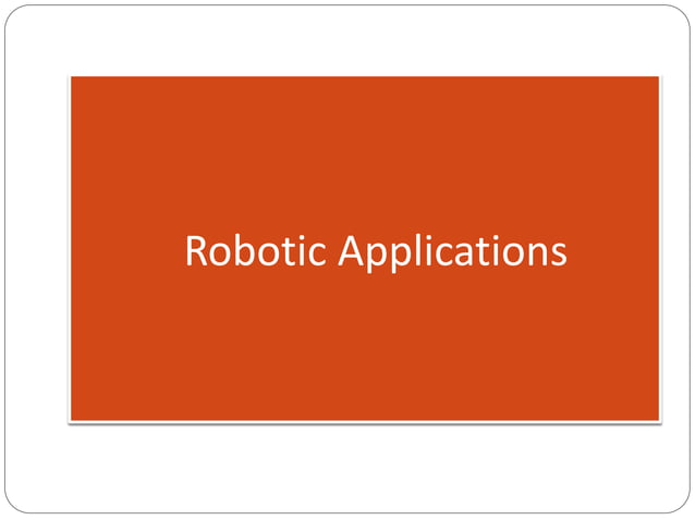 Tactile Sensors And Their Robotic Applications Pptx Robotics Technology And Computing