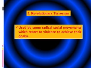 Tactics of Social Movement & Terrorism | PPT