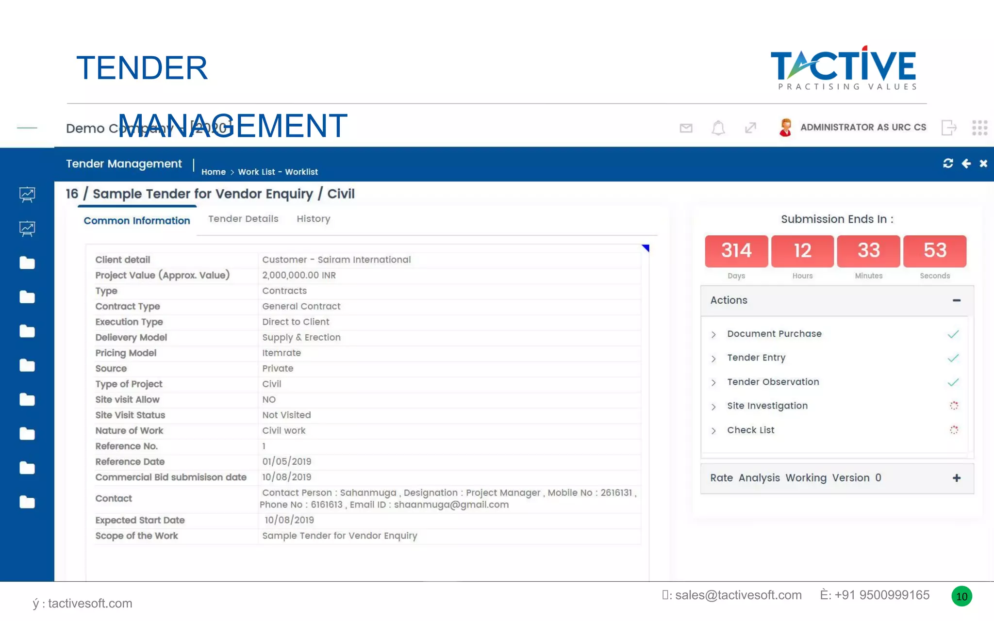 Construction Management Software & ERP | PDF