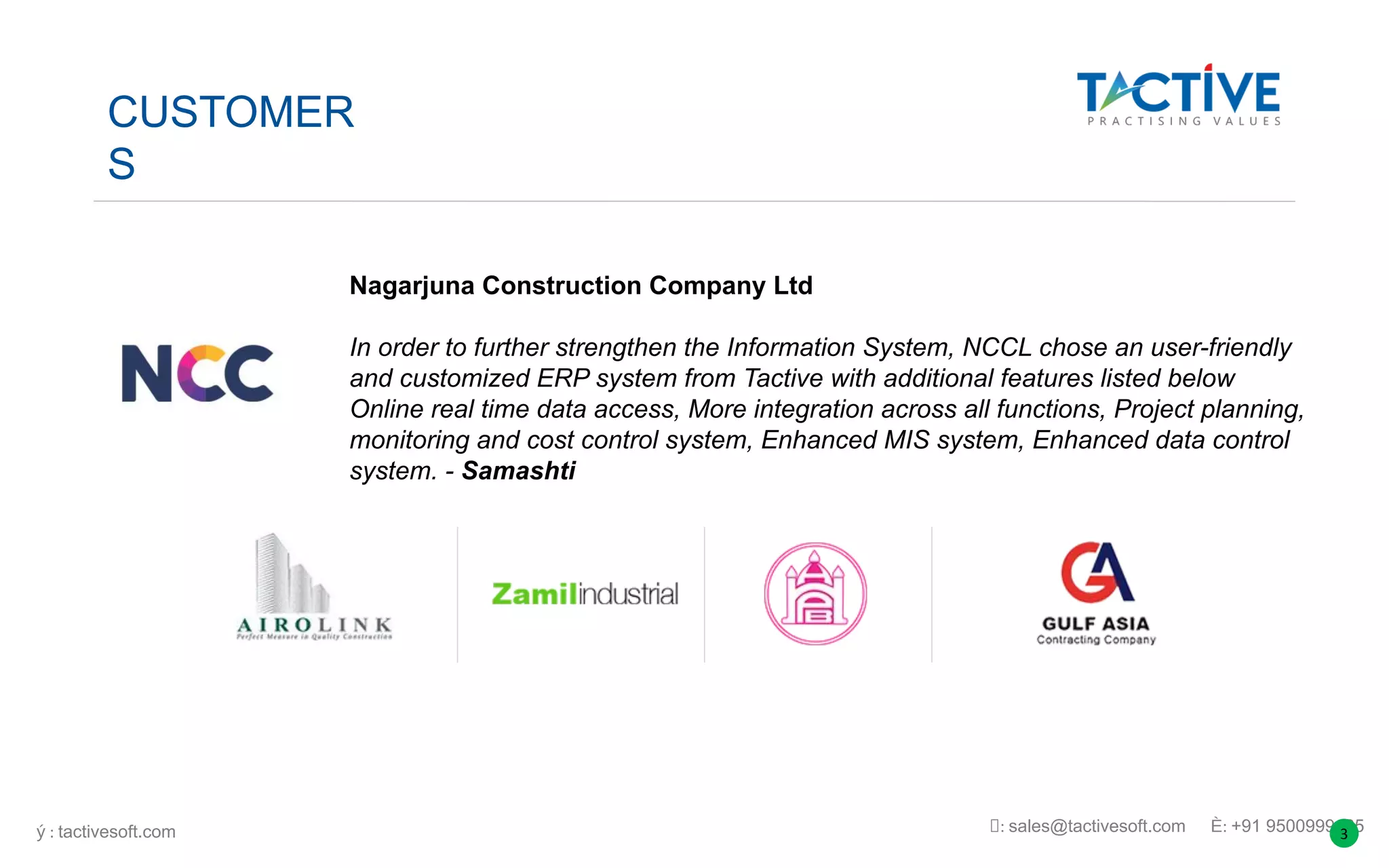 Construction Management Software & ERP | PDF
