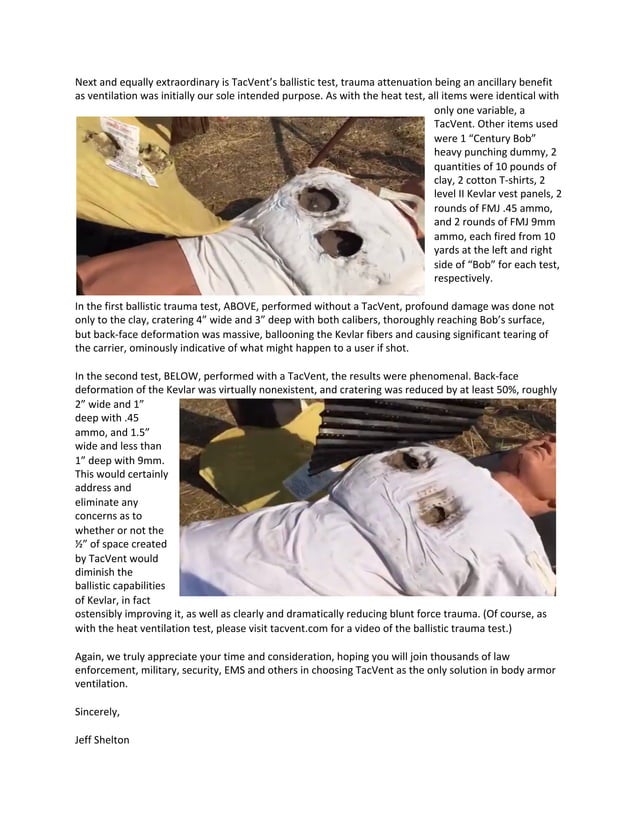 Tac vent body armor cooling | PDF