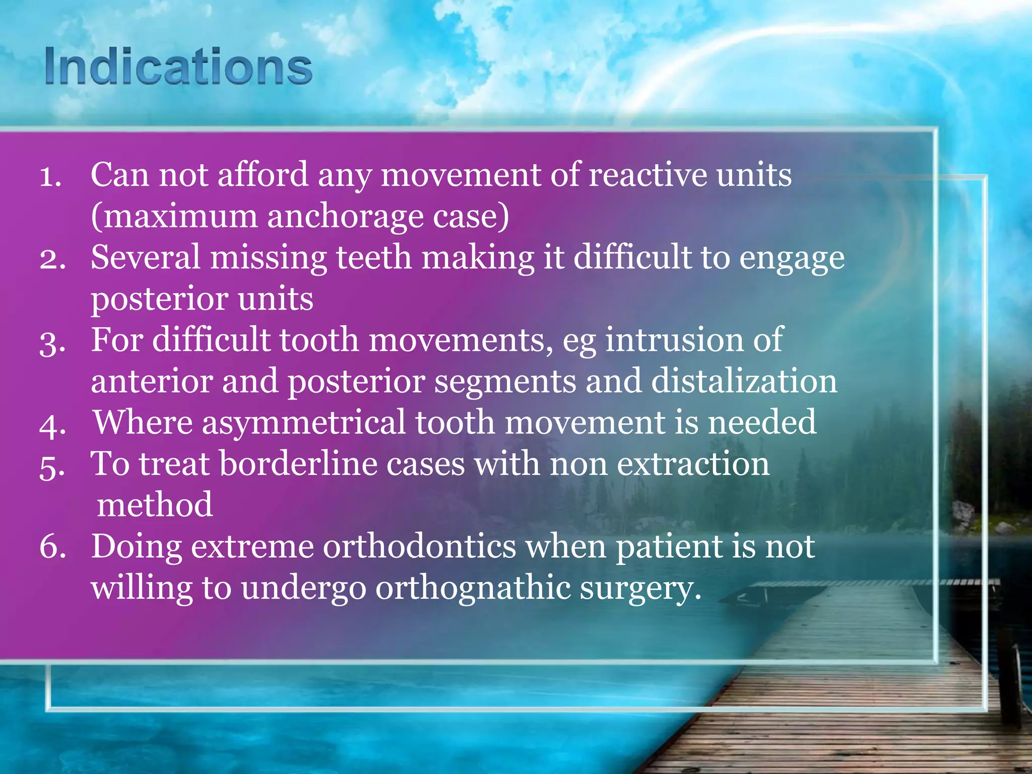 Temporary Anchorage Devices (TADs) | PPTX