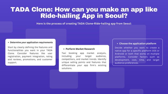 Tada Clone App: Ride-hailing App In Seoul | PDF