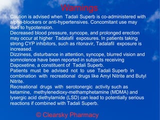 Tadali Superb Tablets | PPT